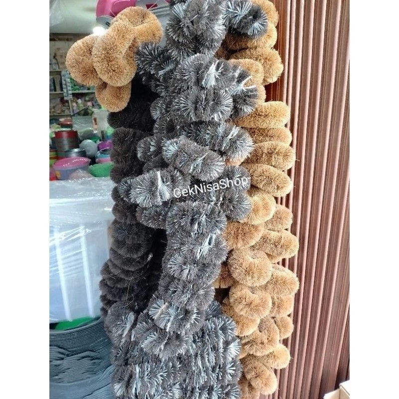 Jual sikat lantai kamar mandi / sikat ijuk / sikat hitam ijuk besar ...