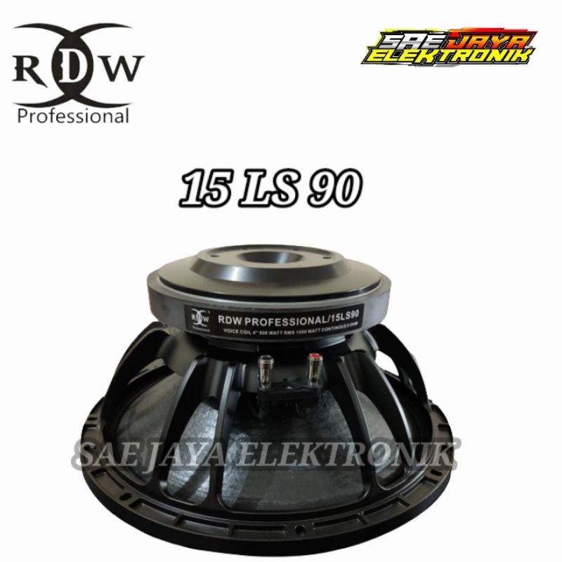 Jual Speaker Komponen RDW 15 LS 90 / 15LS90 / LS90 - 10 Inci | Shopee ...