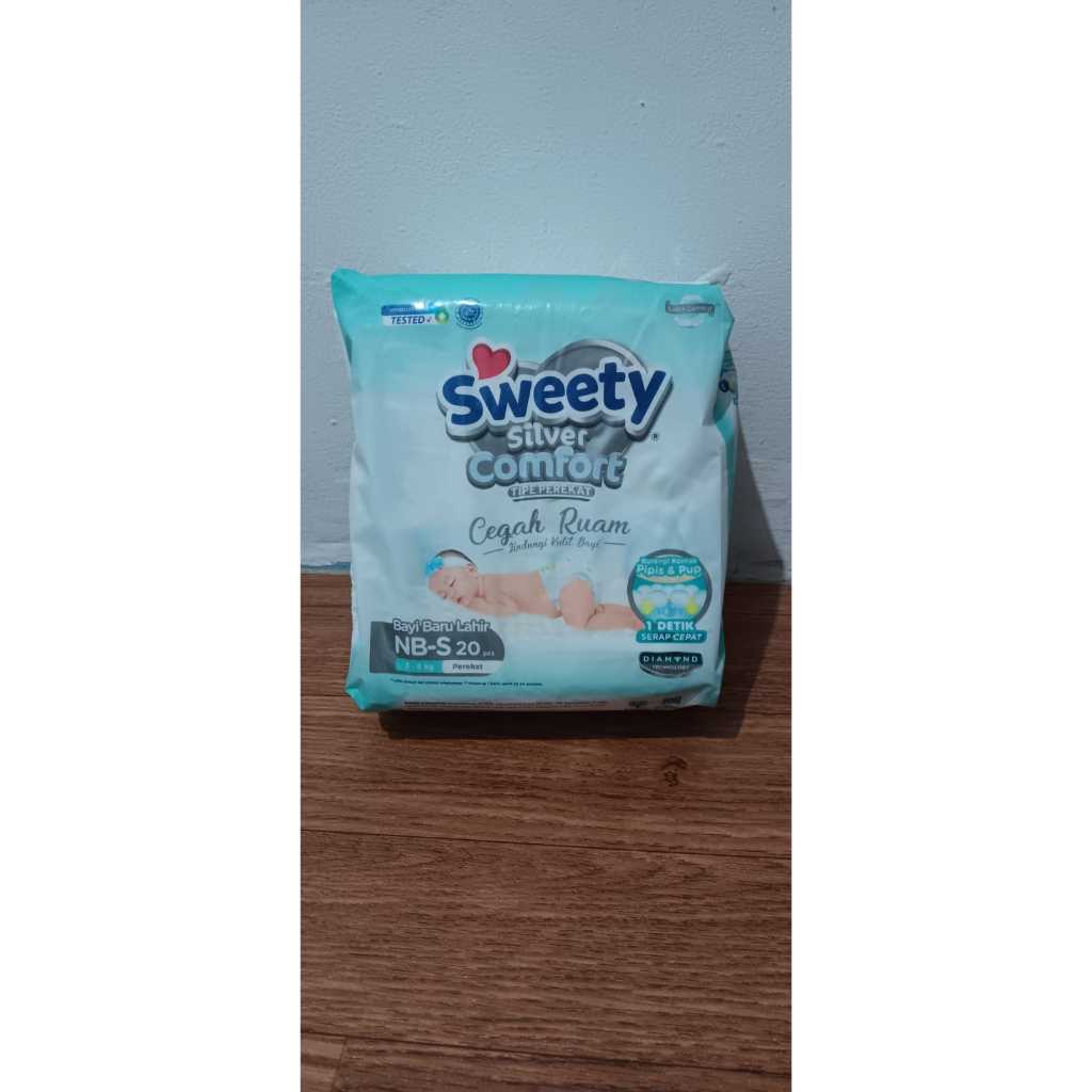 Jual Sweety Silver NB-S 20 Tipe Perekat KHUSUS BAYI BARU LAHIR | Shopee ...