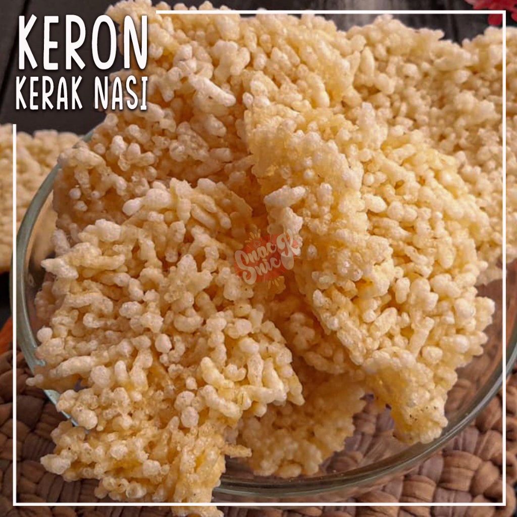 Jual keron/intip/kerak nasi/keron goreng 250gram | Shopee Indonesia