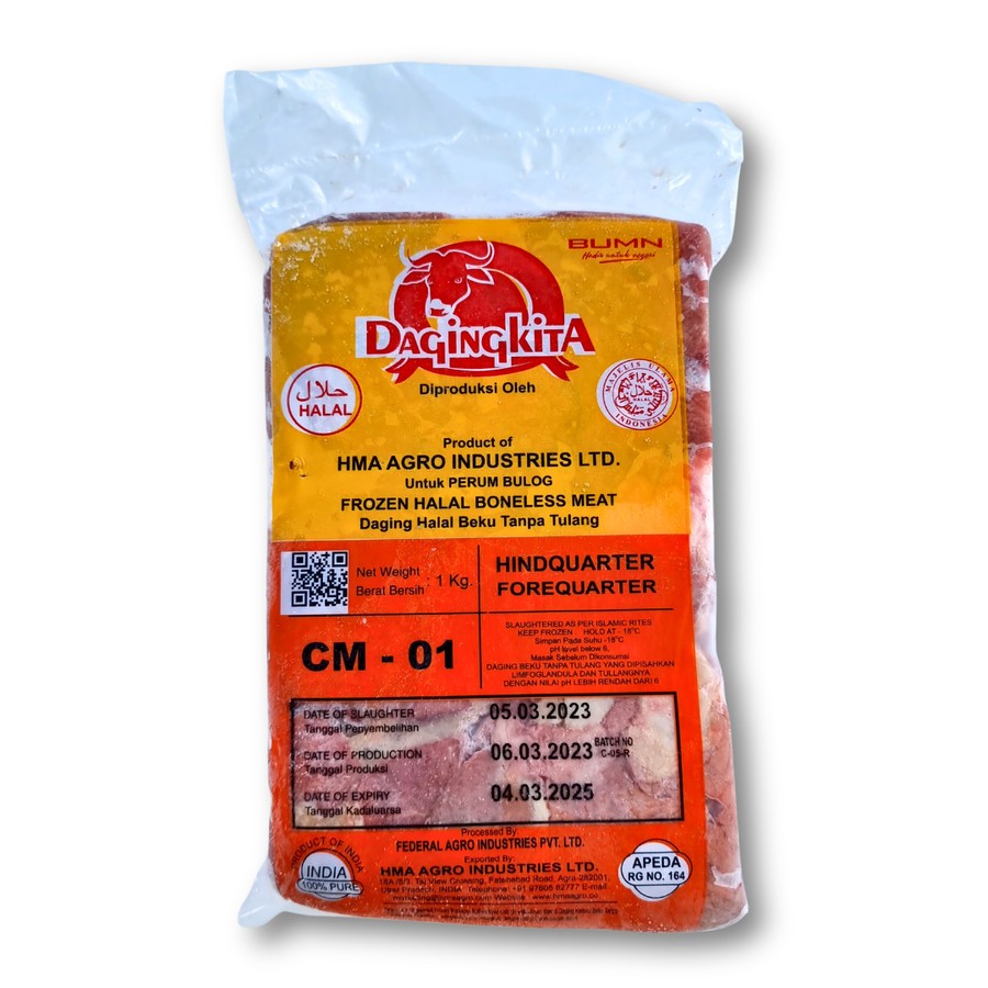 Jual Daging Kerbau CM 01 Frozen / Buffalo CM01 1kg | Shopee Indonesia