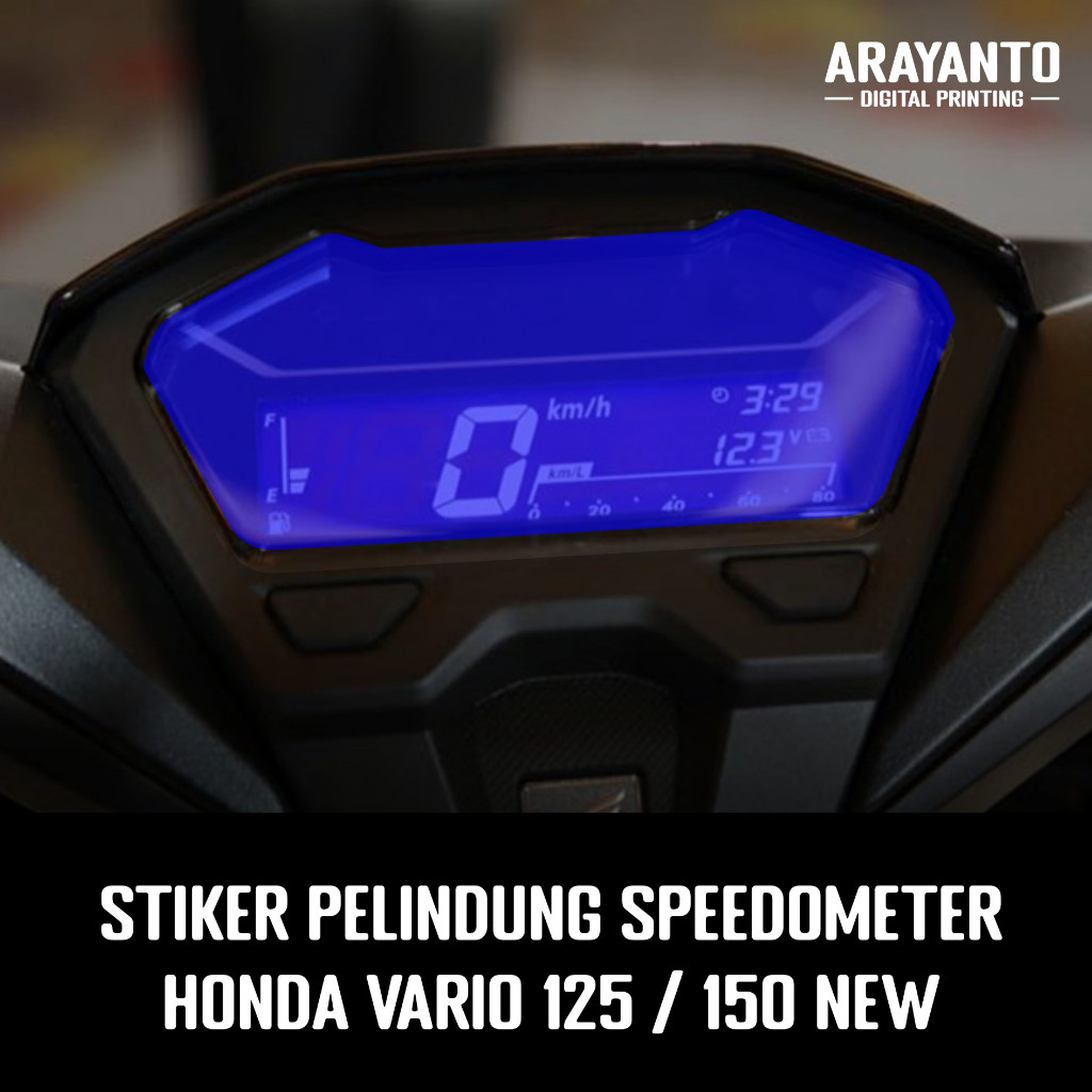 Jual Sticker Pelindung Speedometer Honda Vario 125 150 New 2020 -2024 ...