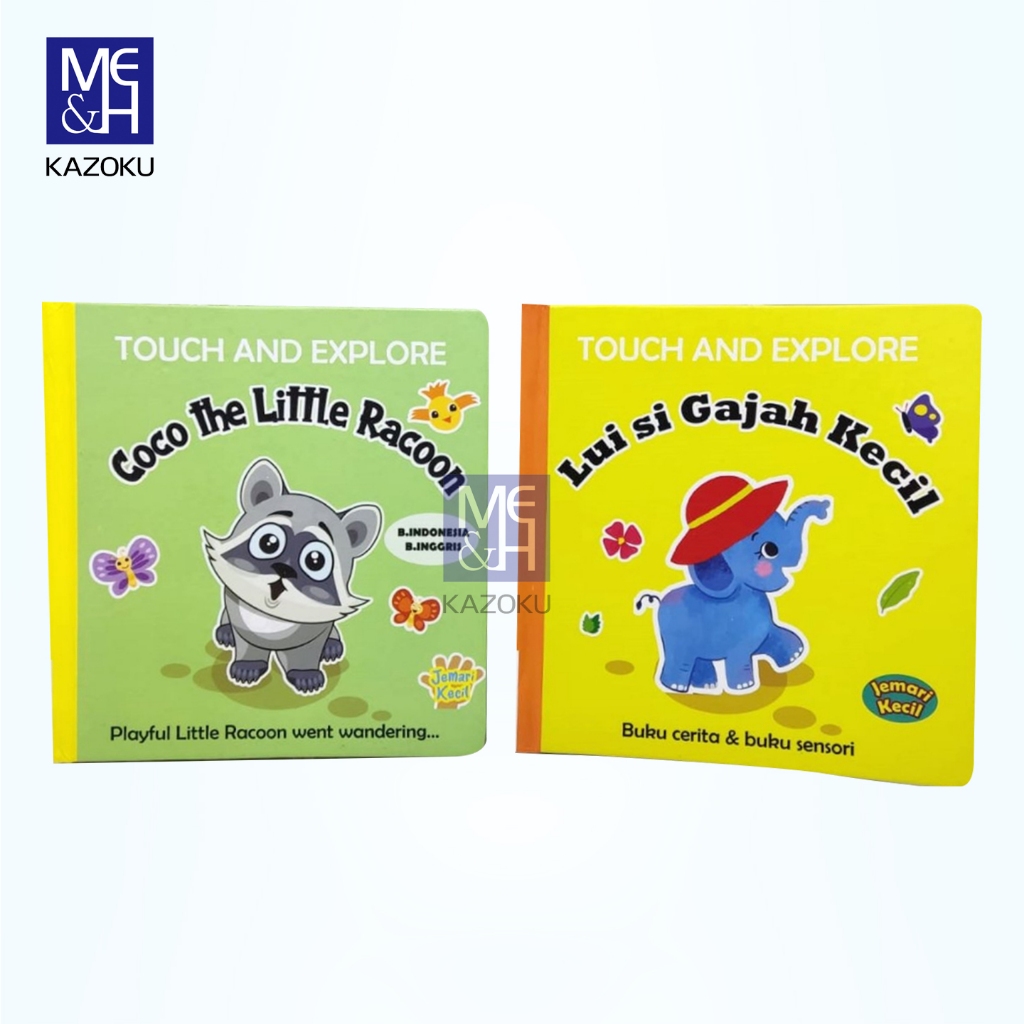 Jual Buku sensori untuk anak / buku cerita anak bertekstur / Buku ...
