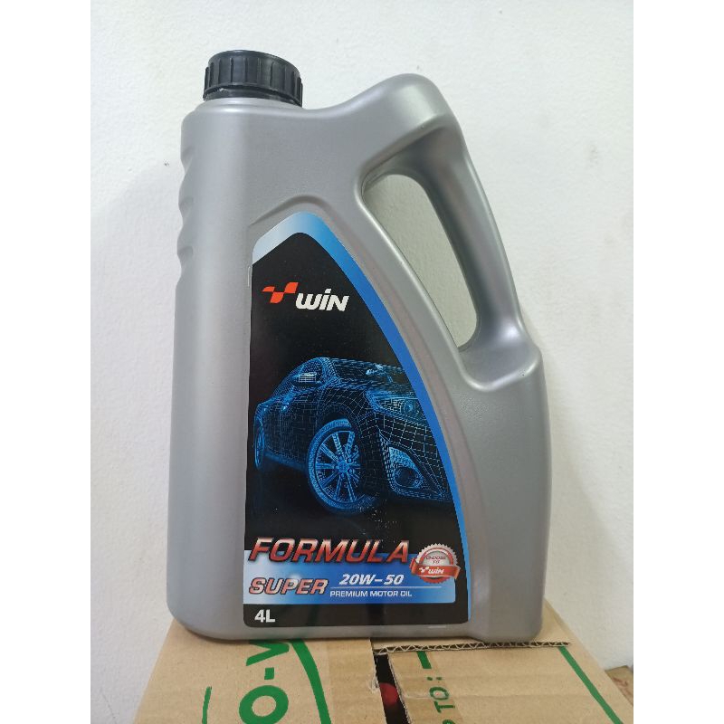 Jual OLI MESIN WIN 20W-50 SUPER FORMULA 4 LITER | Shopee Indonesia