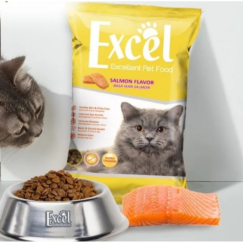 Jual Excel Makanan kucing adult 500gr | Shopee Indonesia