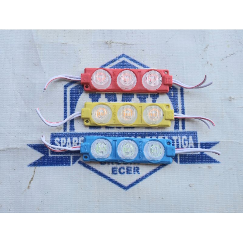 Jual Lampu body LED 3 titik Viar Kaisar 150/200 motor roda 3 Warna ...