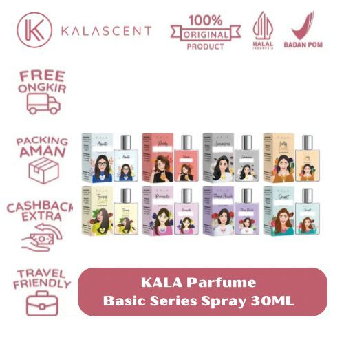 Jual [BPOM] KALA Inspired Parfum Spray 30ml | Shopee Indonesia