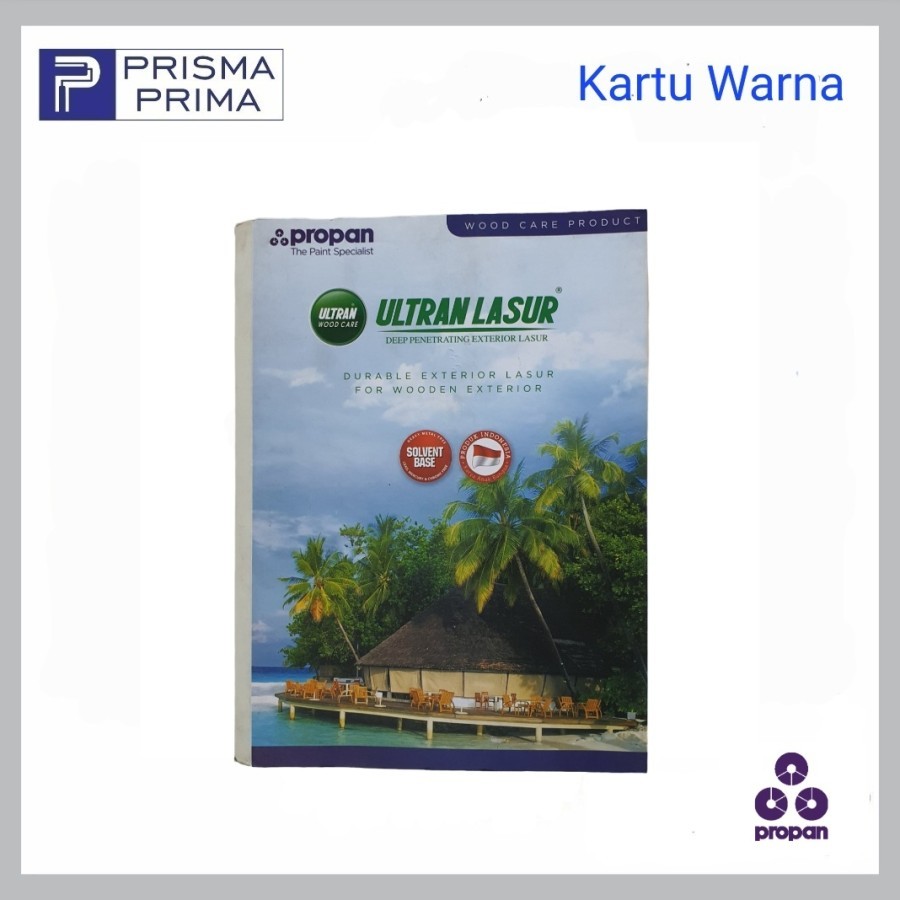 Jual Katalog Kartu Warna Propan Ultran Lasur Colorcard Cat Politur Kayu ...