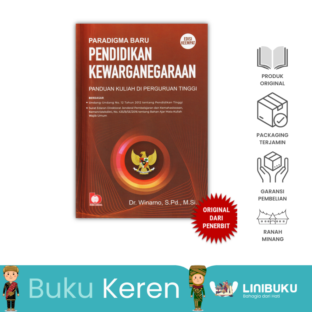 Jual Buku Kuliah - Paradigma Baru Pendidikan Kewarganegaraan: Panduan ...
