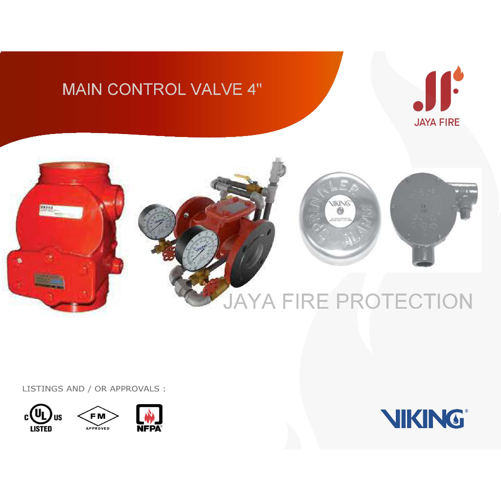 Jual VIKING Main Control Valve 4" / MCV 4" SET | Shopee Indonesia