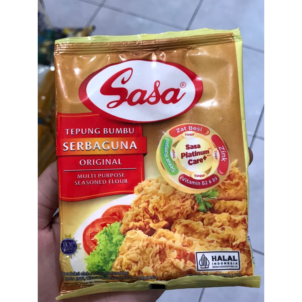 Jual Frozen Food Bandung tepung sasa original 75g | Shopee Indonesia