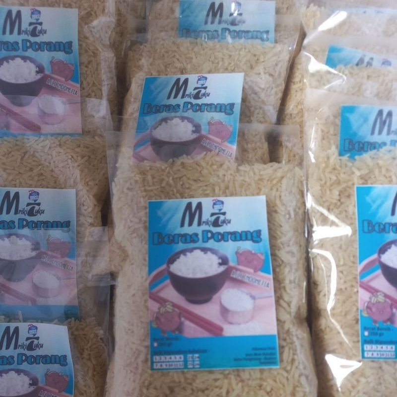 Jual Beras porang original lokal - 250 gram (healthy food) | Shopee ...