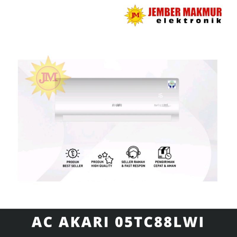 Jual AC AKARI 1/2 PK 05TC88LWI | Shopee Indonesia