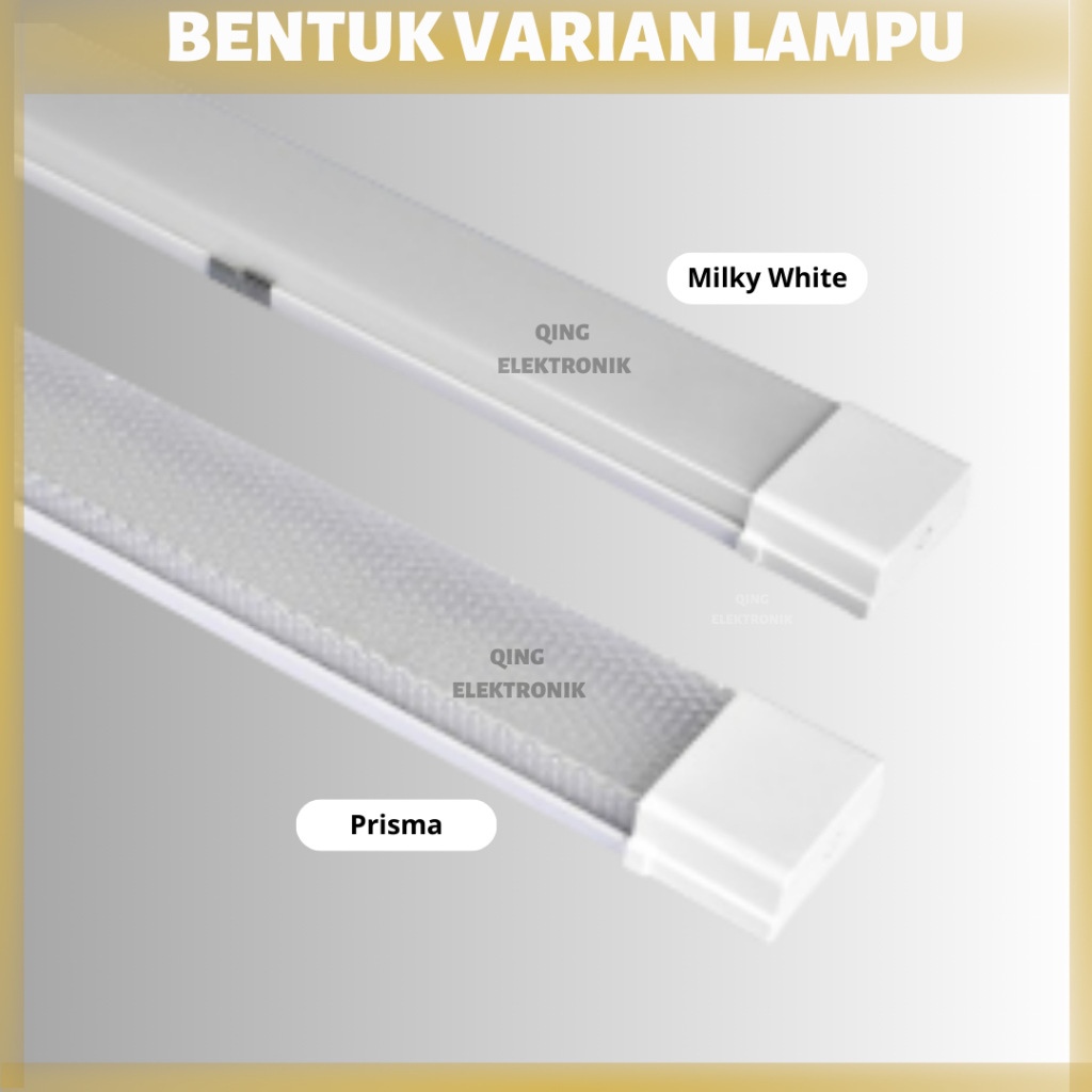 Jual Lampu TL Slim T8 LED Kotak Tubelight LED Linear T8 30W 60W ...