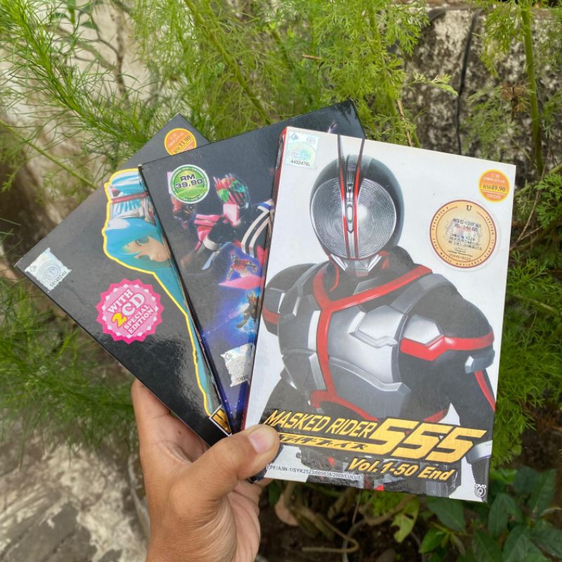 Jual Tokusatsu DVD Kamen Rider 555 Masked Rider Ryuki Hatsune Miku ...