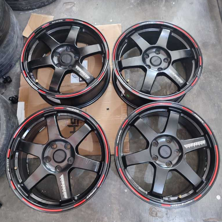 Jual Velg Mobil Bekas Volk Rays TE37 Ring 17 Lebar 7,5 Pcd 5x114 Et40 Velg Mobil Racing | Shopee ...
