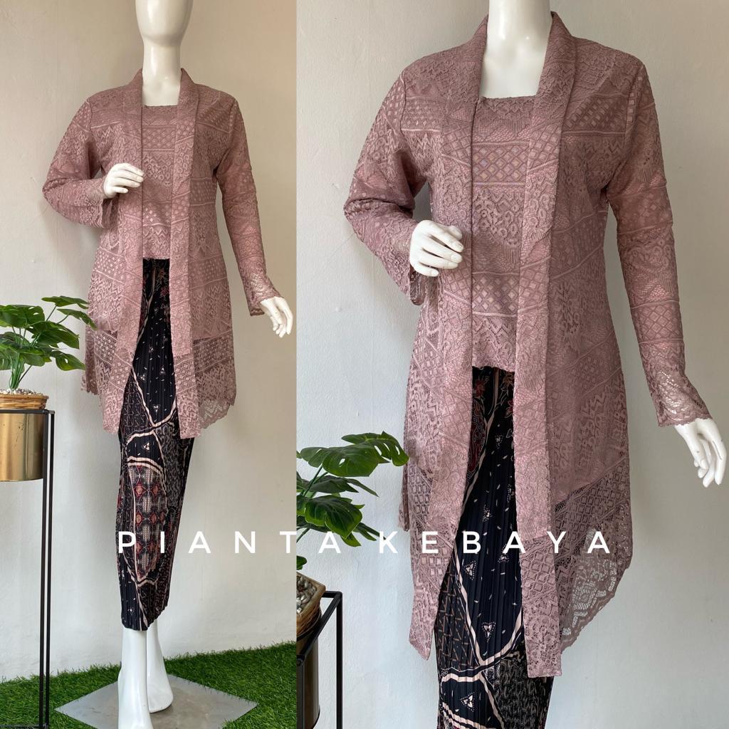 Jual Kebaya Tunik Kutubaru Brokat PART 2 | Kebaya Modern Kutubaru Brokat halus | Kebaya Wisuda ...