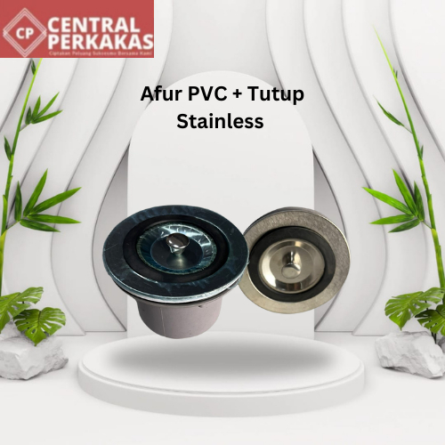 Jual Afur PVC + Tutup STAINLESS / Set Keranjang Bak Cuci Piring ...