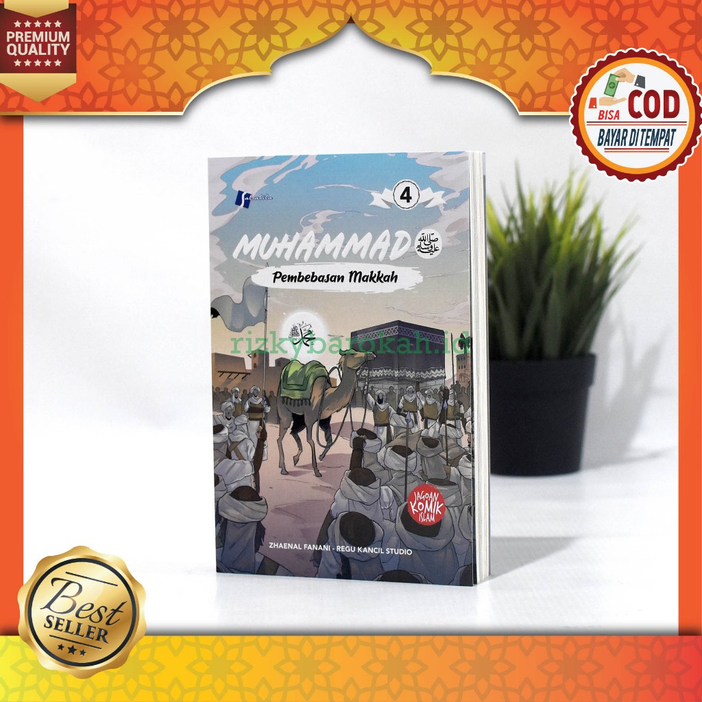 Jual Komik Muhammad Shallallahu 'Alaihi wa Sallam Seri 4 Pembebasan ...