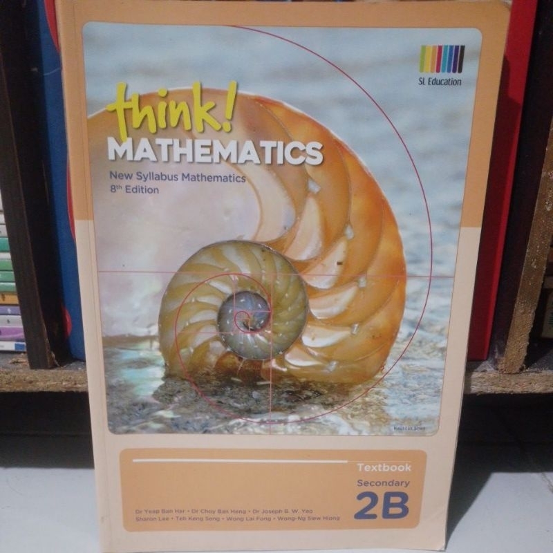 Jual Think mathematics Textbook secondary 2B | Shopee Indonesia