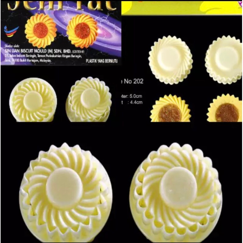 Jual Cetak Kue Kering biskuit acuan jem tat buatan malaysia | Shopee ...