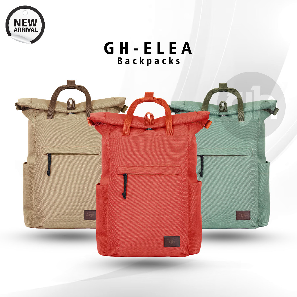 Jual GH-Bag Tas Ransel Wanita Tas Kuliah Sekolah Tas Laptop ELEA ...