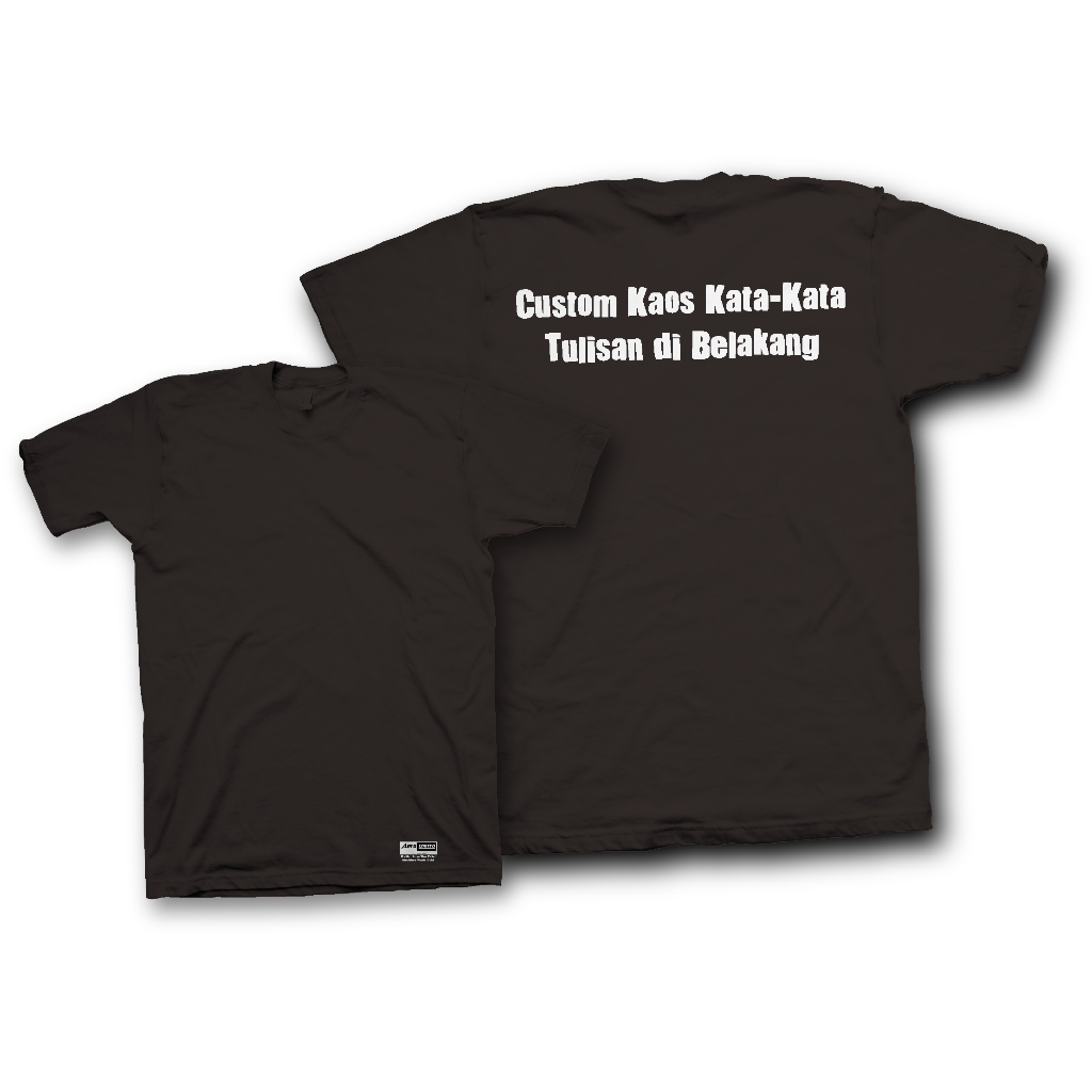Jual Aerodistro - Custom Kaos Kata - Kata Tulisan di Belakang Viral ... Jual Aerodistro - Custom Kaos Kata - Kata Tulisan di Belakang Viral ...