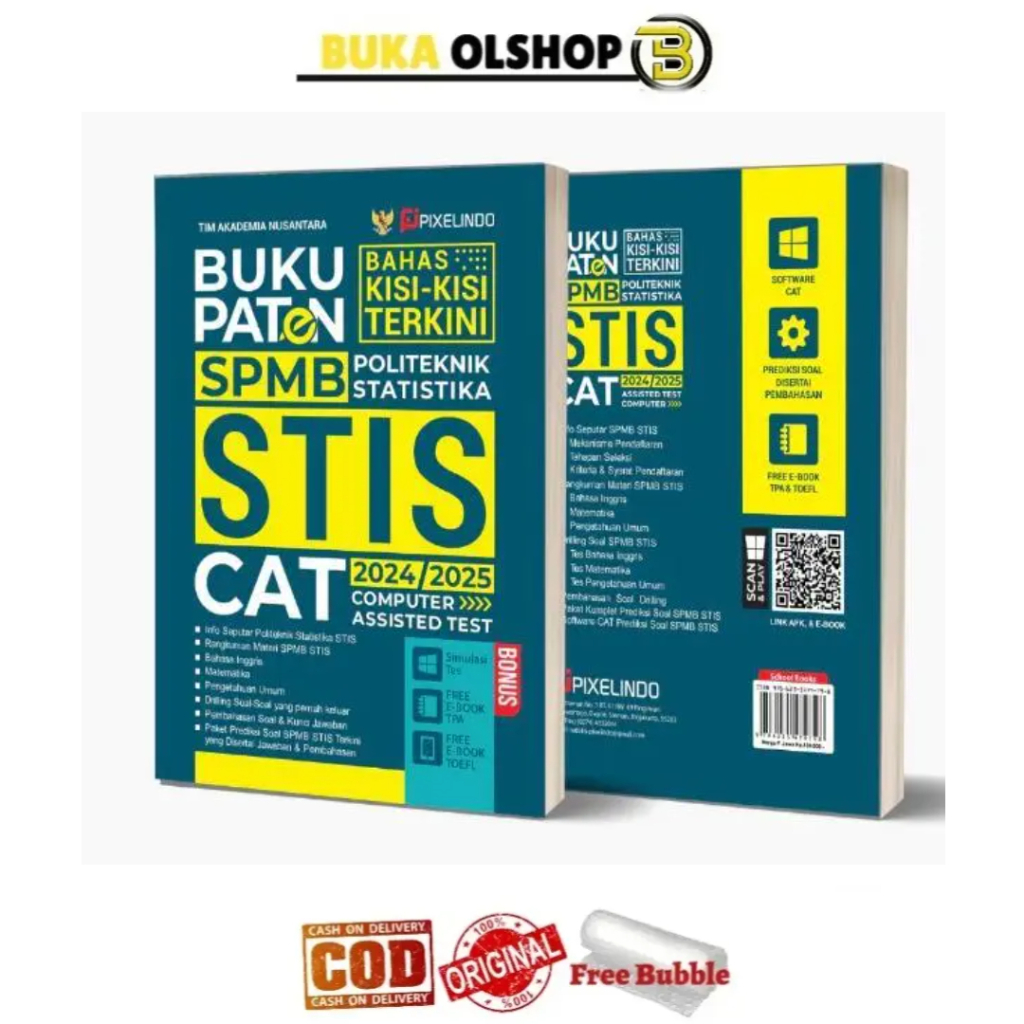 Jual Buku Paten SPMB Politeknik Statistika STIS 2024/2025 | Shopee ...