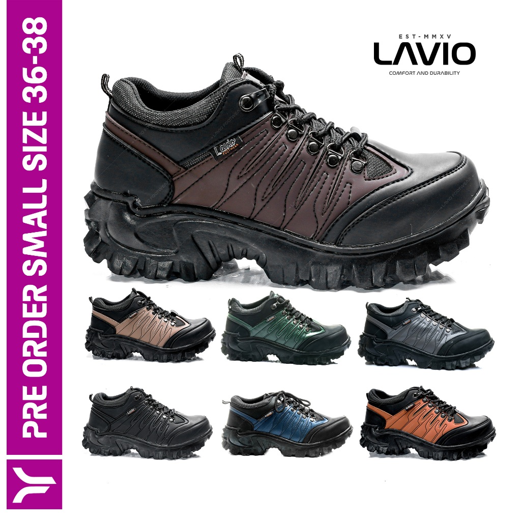 Jual Lavio Sepatu Boots WANITA Cewek women Safety G22 Original Praktis ...