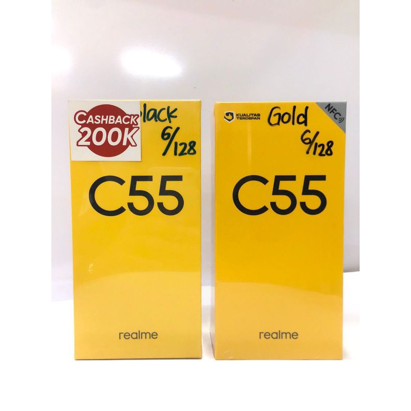Jual realme C55 6GB + 6GB (33W SUPERVOOC Charge | 64MP AI Camera | Shopee Indonesia