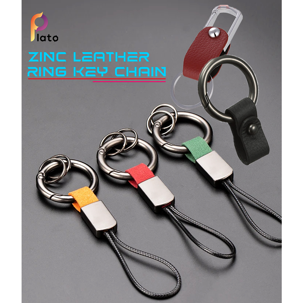 Jual Keyring Leather Keychain Gantungan kunci Kulit | Shopee Indonesia