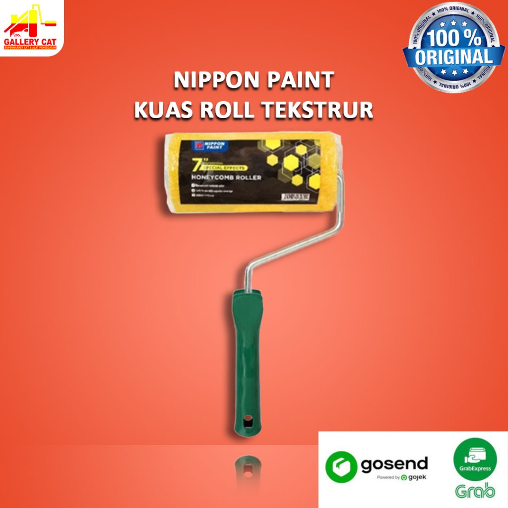 Jual Kuas rol tekstur special effect,honeycomb roller 7 inch nippon ...