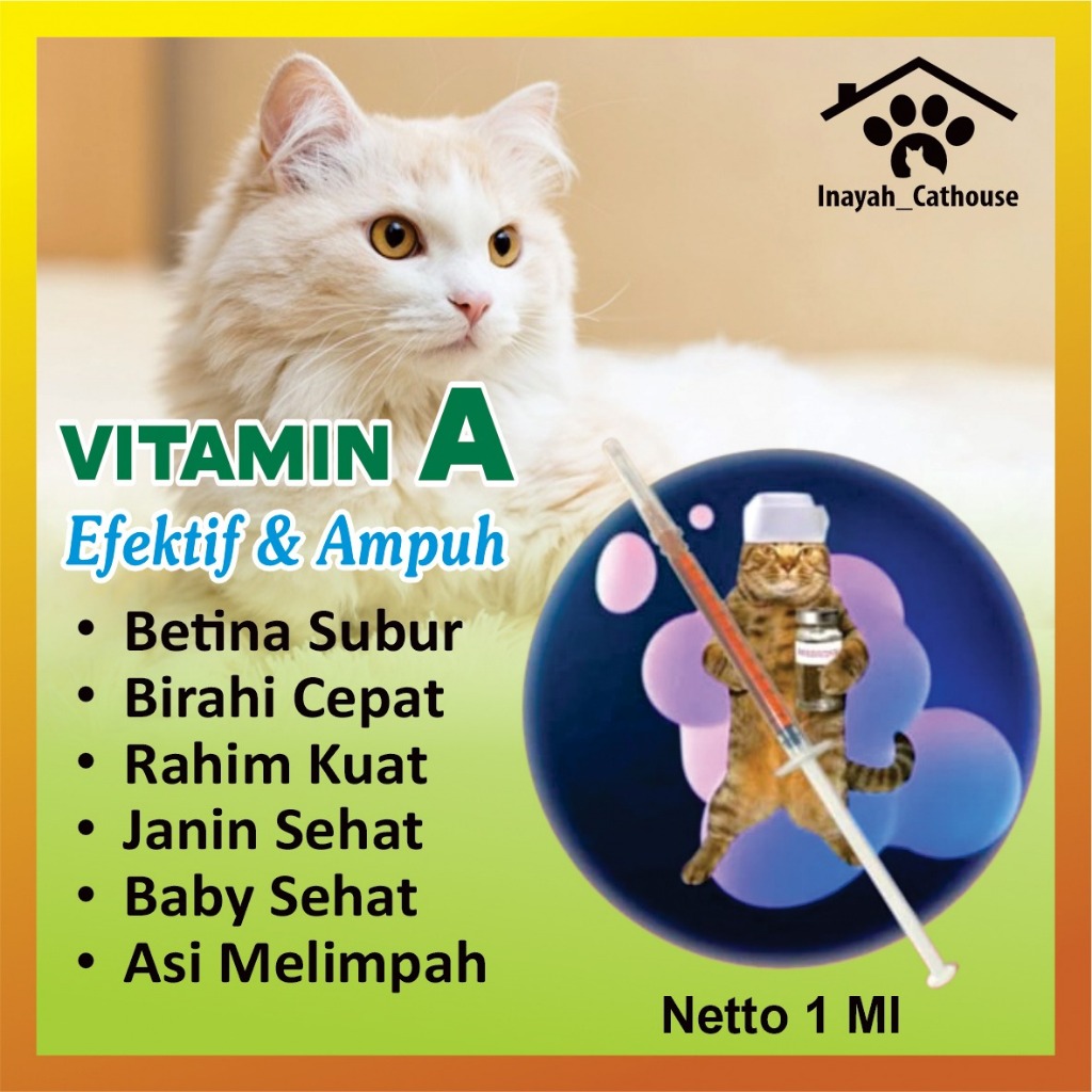 Jual Vitamin Kucing A 100% Ampuh | Vitamin Kesuburan Betina dan ...