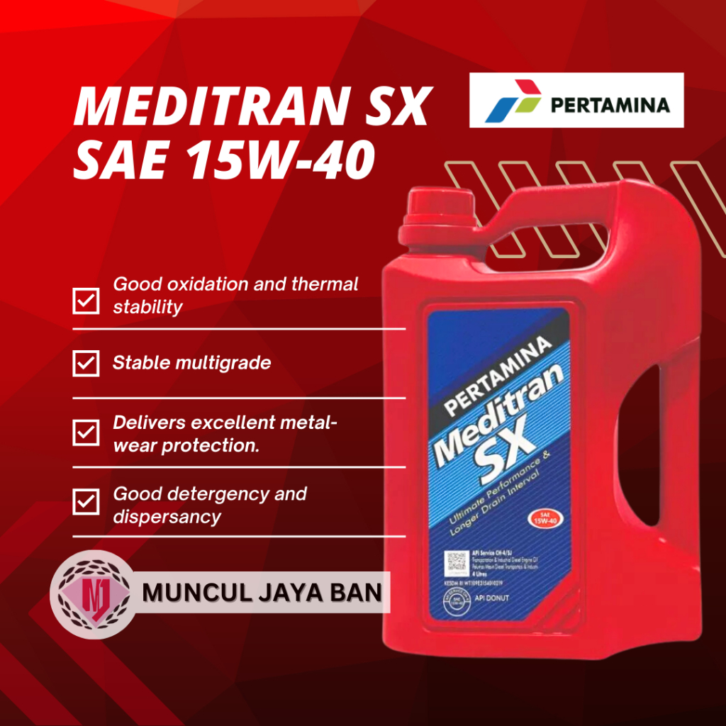 Jual OLI MEDITRAN SX 15W-40 | Shopee Indonesia