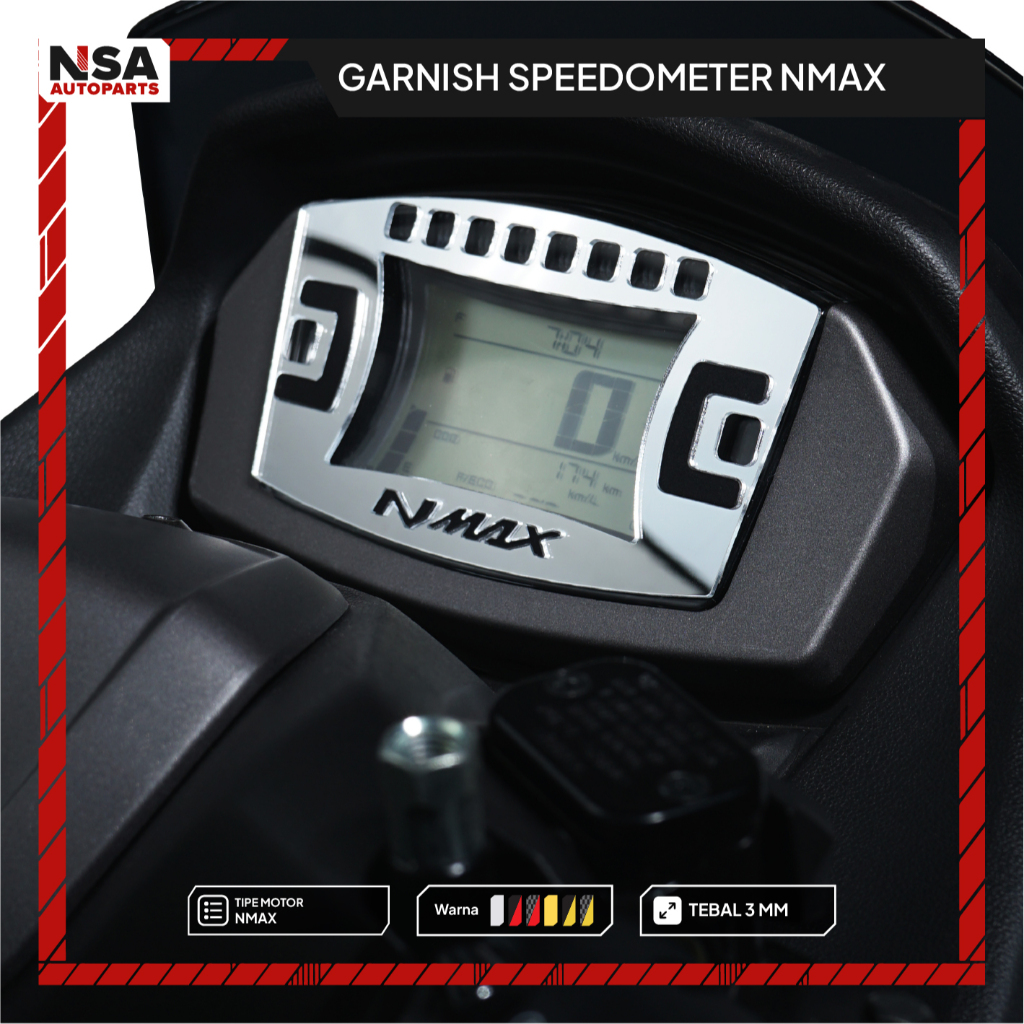 Jual GARNISH SPEEDOMETER NMAX 2022-2023 BAHAN AKRILIK BUKAN STIKER ...