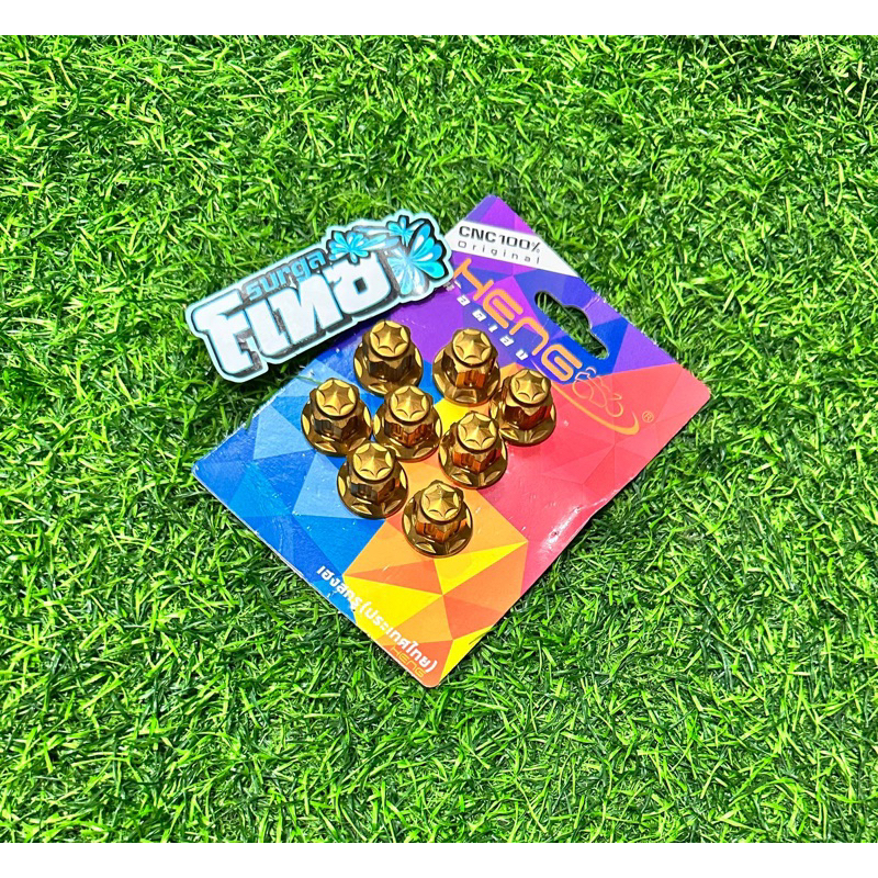 Jual Mur 14 Topi Probolt Stainless Gold Original Heng thailand harga ...