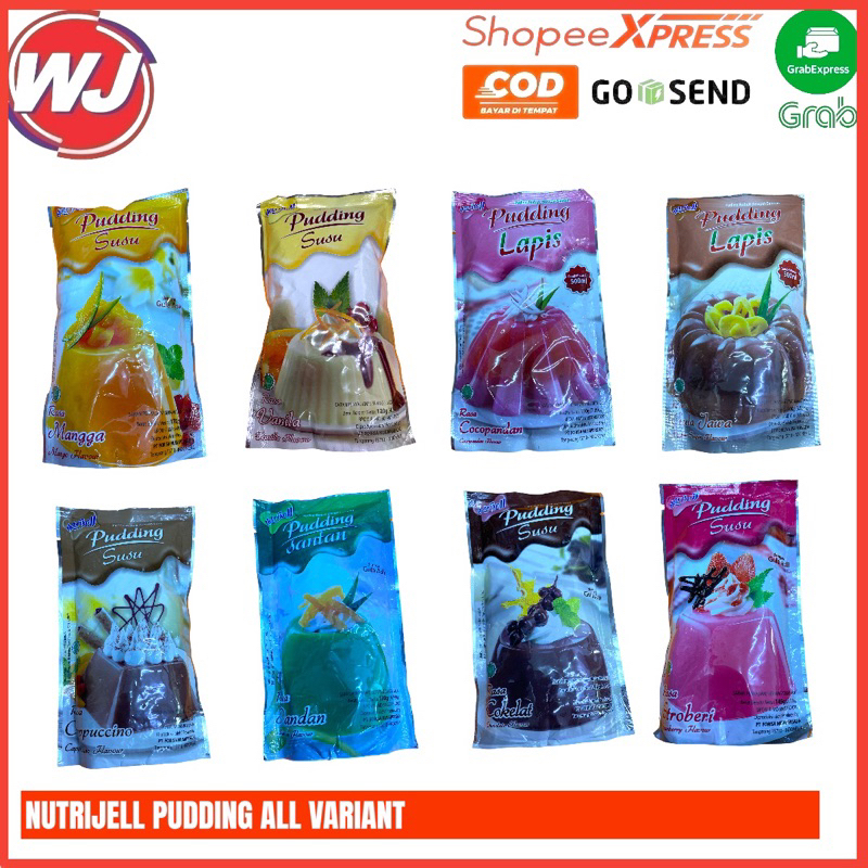 Jual NUTRIJELL PUDING ALL VARIANT | Shopee Indonesia