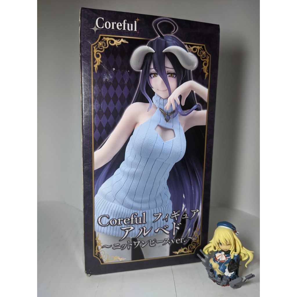 Jual ORI Coreful Figure Albedo Knit Dress Onepiece Shirt Overlord IV ...