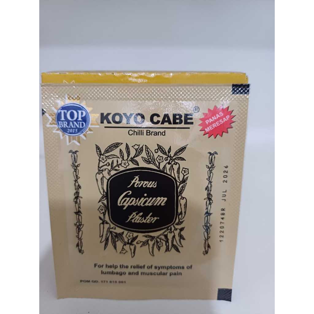 Jual Koyo Cabe pereda nyeri (10 pieces) | Shopee Indonesia