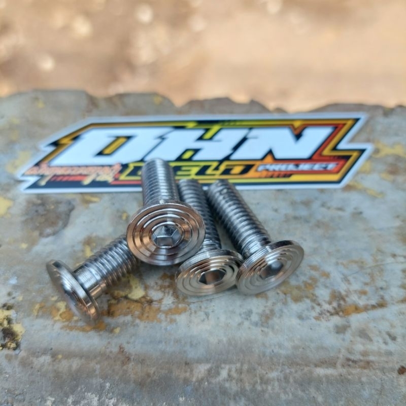 Jual baut stainless m8 atau baut 12 ukuran 20 25 30 35 40 50 atau 2cm ...