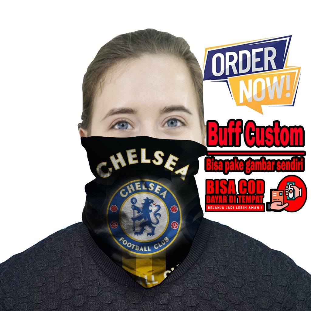Jual Masker Buff Custom Ch3lsea (bisa pake gambar sendiri) | Shopee ...