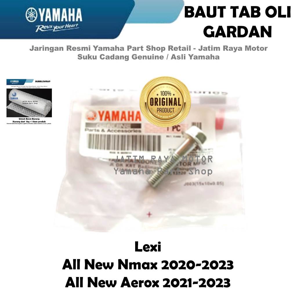 Jual Baut Tab Oli Gardan Lexi All New N Max Nmax Aerox Asli Original ...