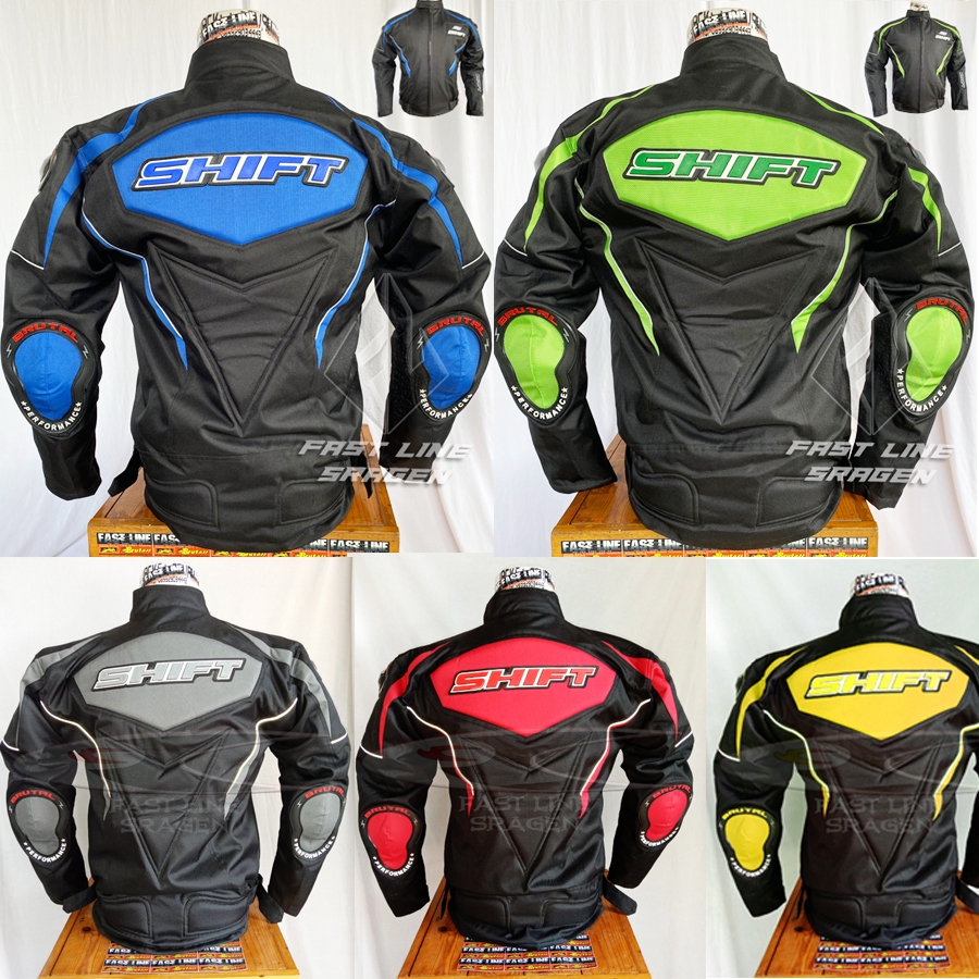 Jual JAKET SHIFT BRUTAL TOURING BIKER BIG SIZE BERKENDARA MOTOR JAKET ...