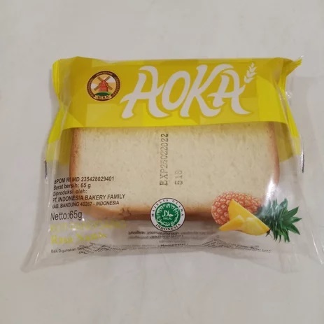 Jual AOKA Roti Panggang 65gr All Varian | Roti AOKA | Roti Sandwich ...