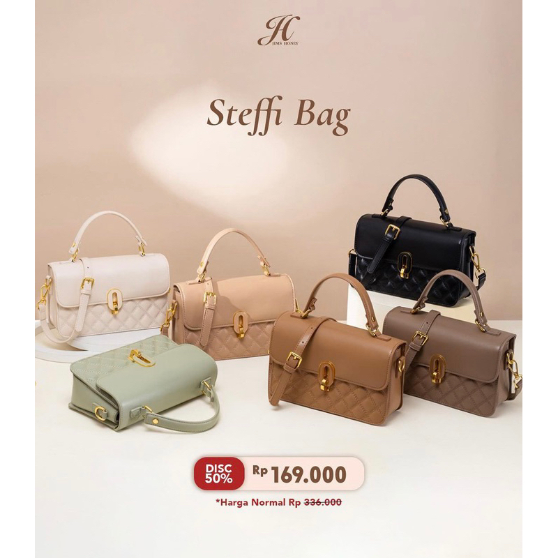 Jual JIMS HONEY TAS SELEMPANG WANITA STEFFI BAG ( FREE EXCLUSIVE BOX ) | Shopee Indonesia