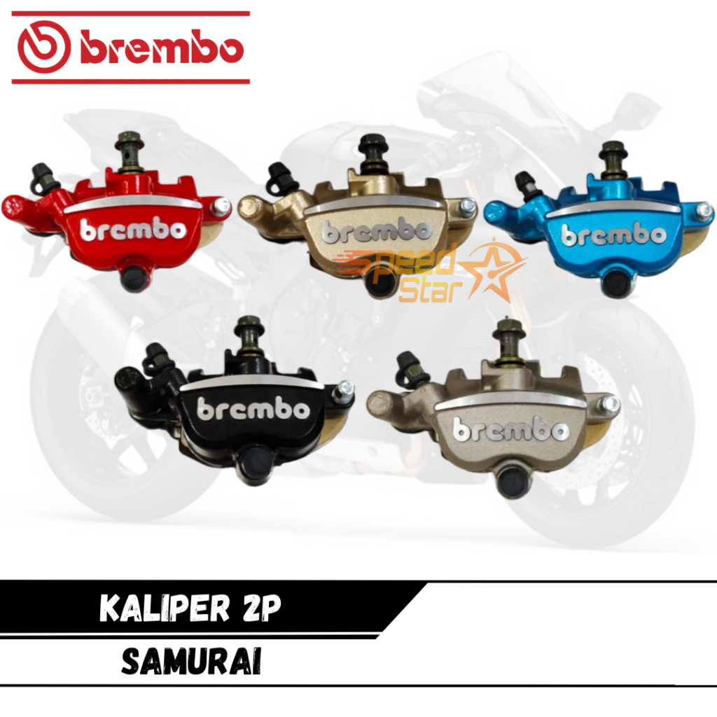Jual Kaliper 2p Kepala Babi BRB Samurai Kaliper Kanan Universal Motor | Shopee Indonesia