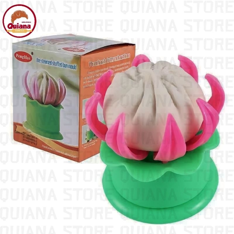 Jual Alat Cetakan Bakpao | Cetakan Dumpling Bun Maker | Bakpao Bunga ...