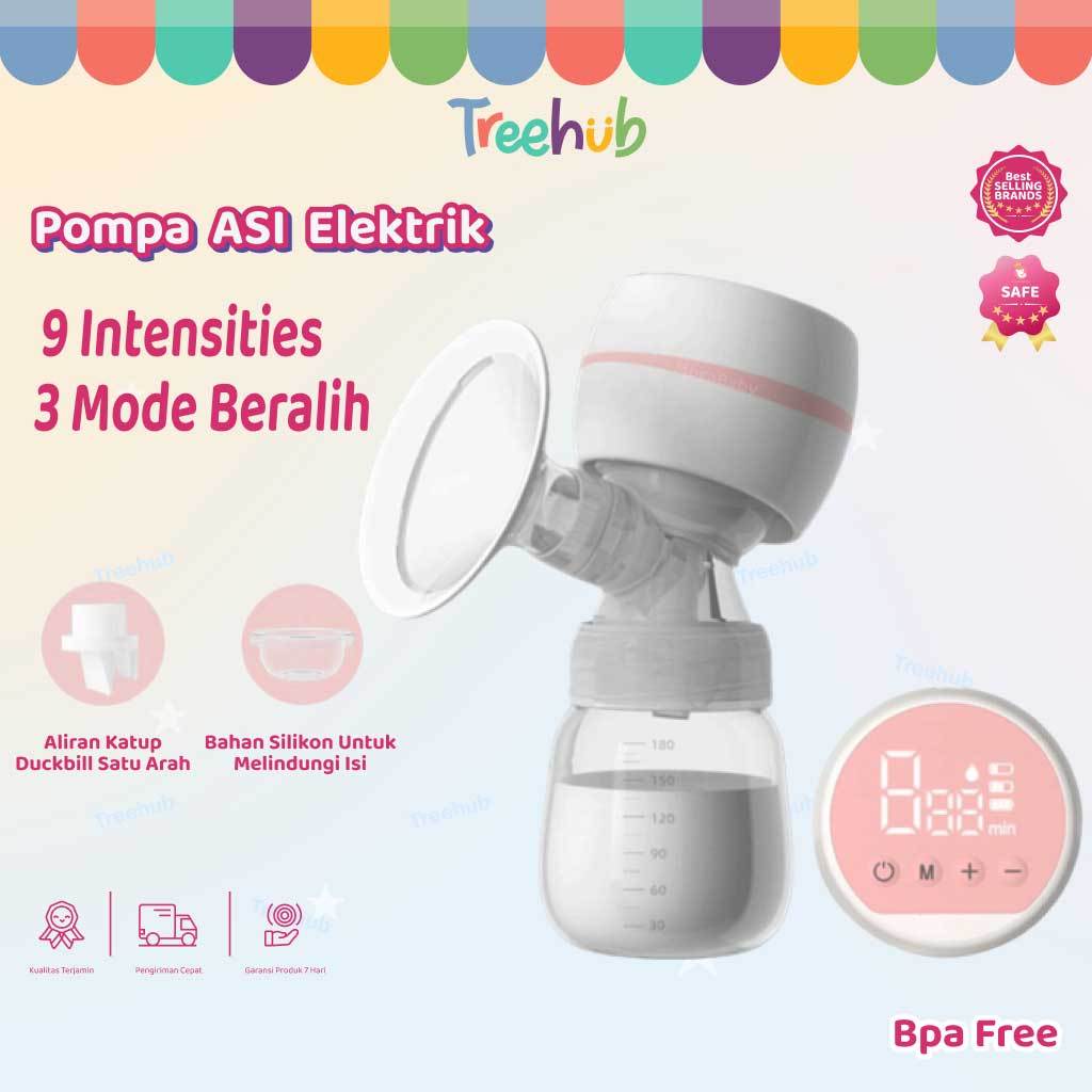 Jual Treehub Pompa ASI Electric Wireless Portable Tanpa Rasa Sakit Painless Rechargeable Single ...