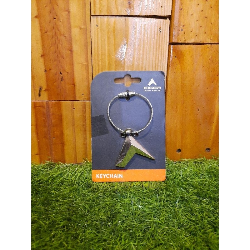 Jual GANTUNGAN KUNCI EIGER 3637 EIGER LOGO KEYCHAIN SILVER - ACCESORIES ...