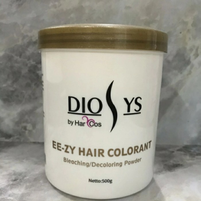 Jual DIOSYS EE-ZY Hair Colorant Bleaching Powder 500g | Bubuk Bleaching ...